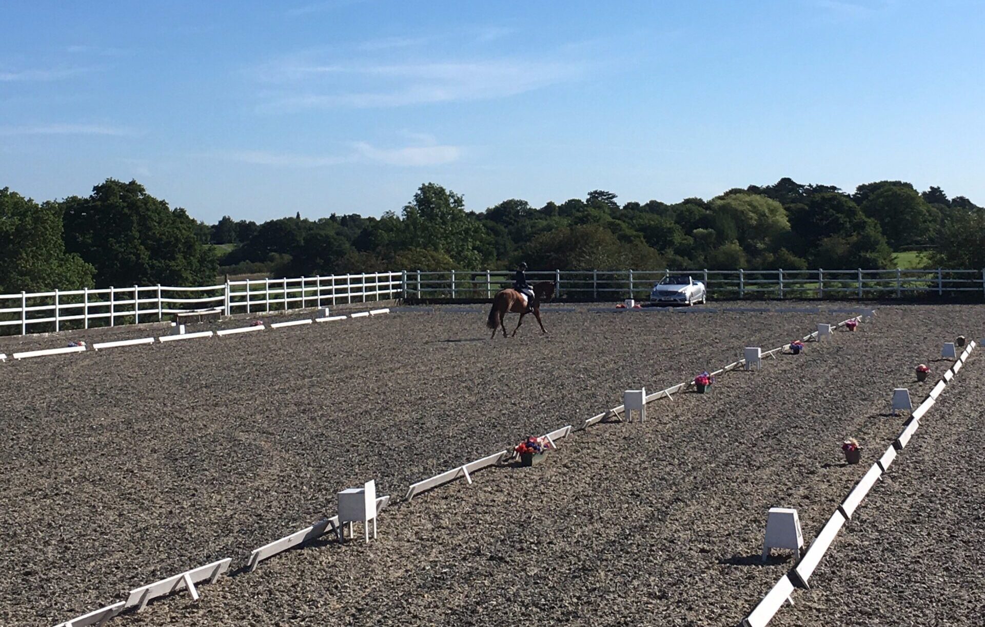 Agria Outdoor Arena with Dressage Boards - Solihull Riding Club